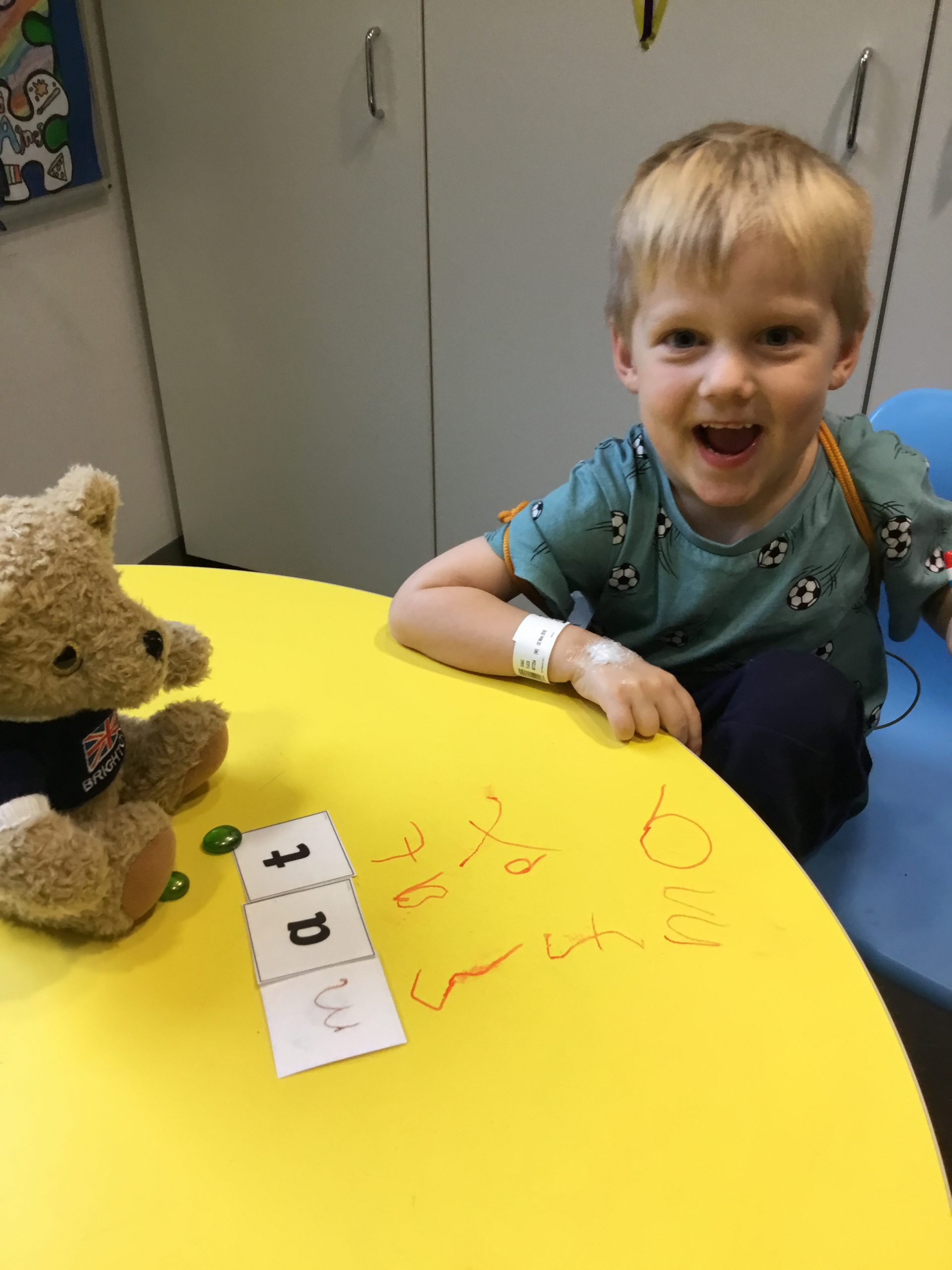 Isaac’s fantastic first written words – Writers' Ink